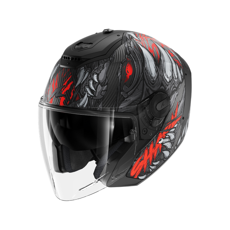 SHARK Casque Jet RS JET CARBON SHAYTAN